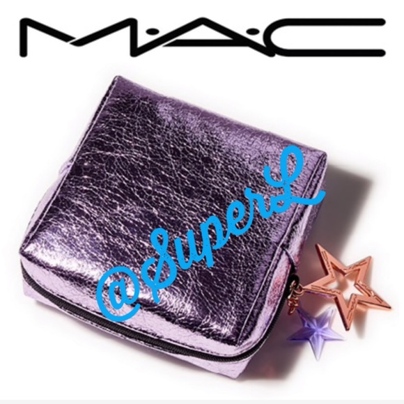 MAC Cosmetics | Bags | 25 New Mac Cosmetics Lipstick Purple Gold Star ...